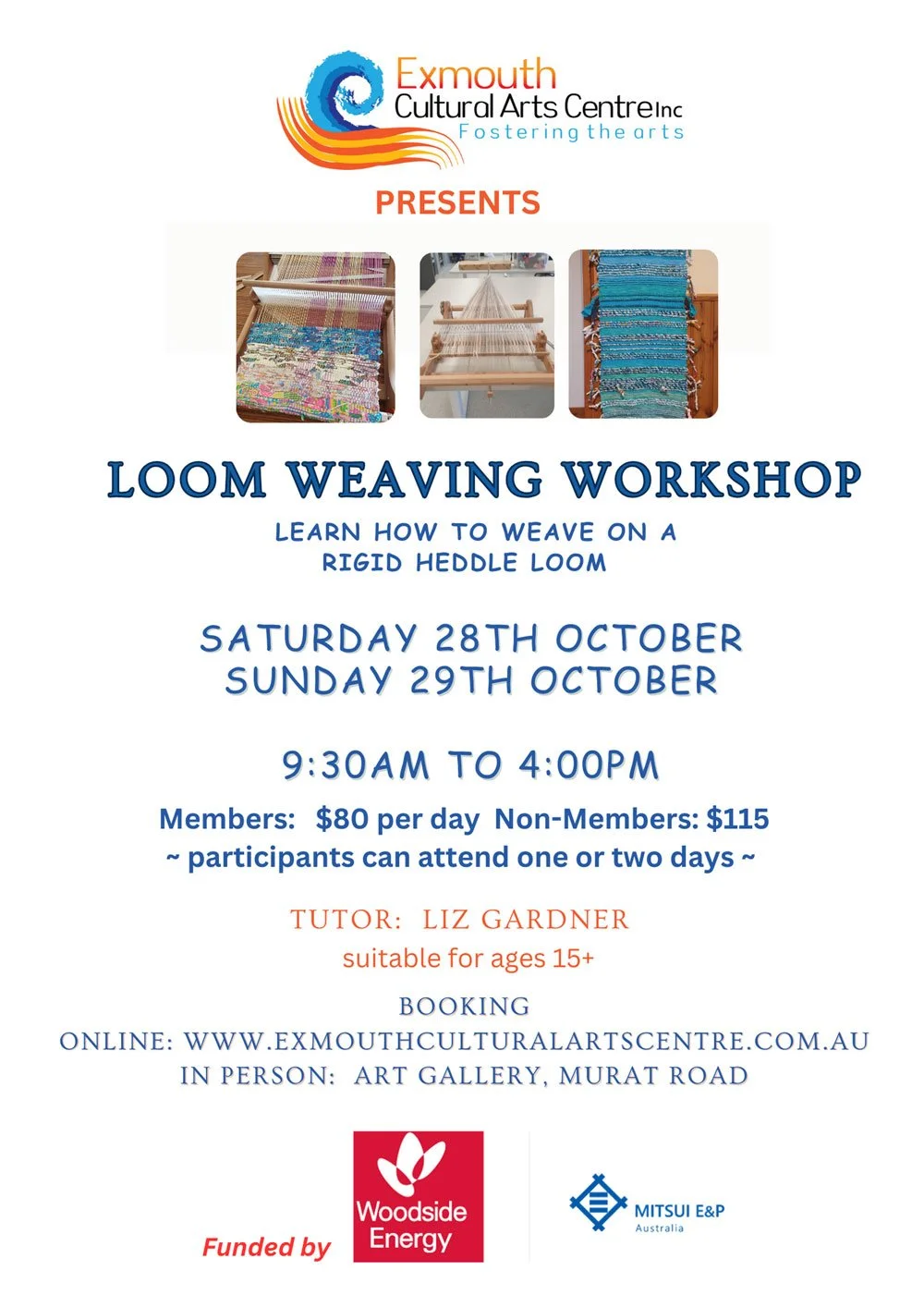 WORKSHOP - Loom Weaving — Exmouth Cultural Arts Centre