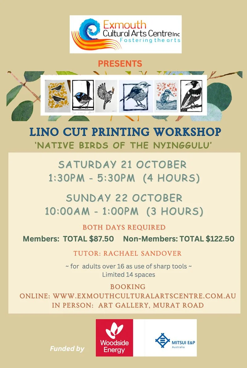 Workshops — Exmouth Cultural Arts Centre