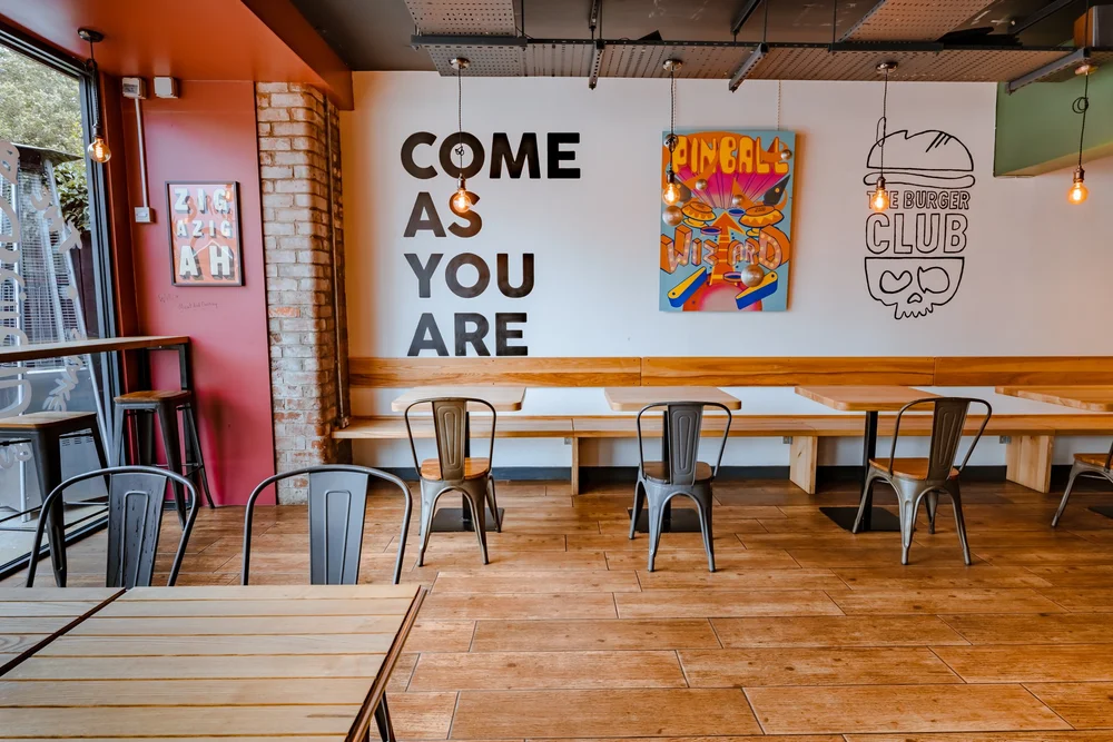 Book a Table — The Burger Club