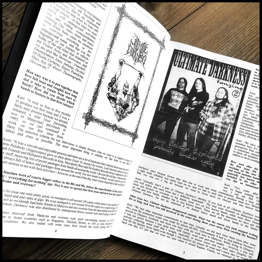 Ultimate Darkness Complete Zine Anthology: Issues 1-4 — CULT NEVER DIES
