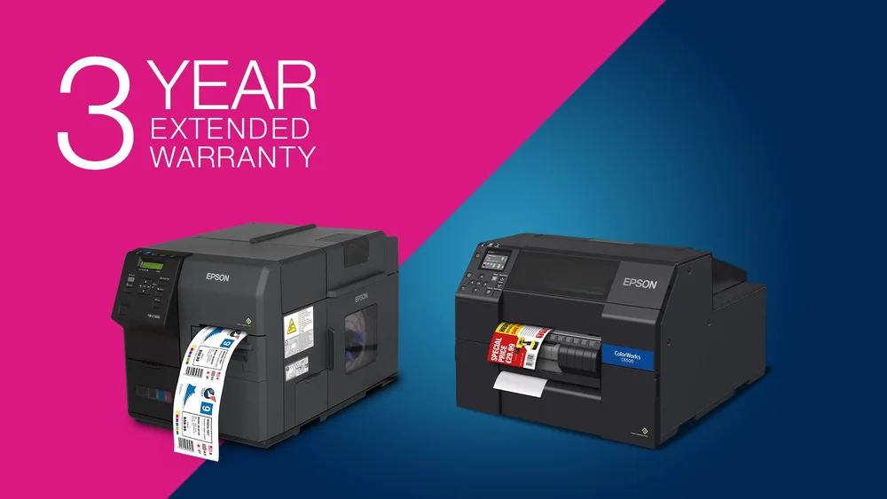 Epson ColorWorks C6500Pe Printer – Fast, Cost-Effective Colour Label ...
