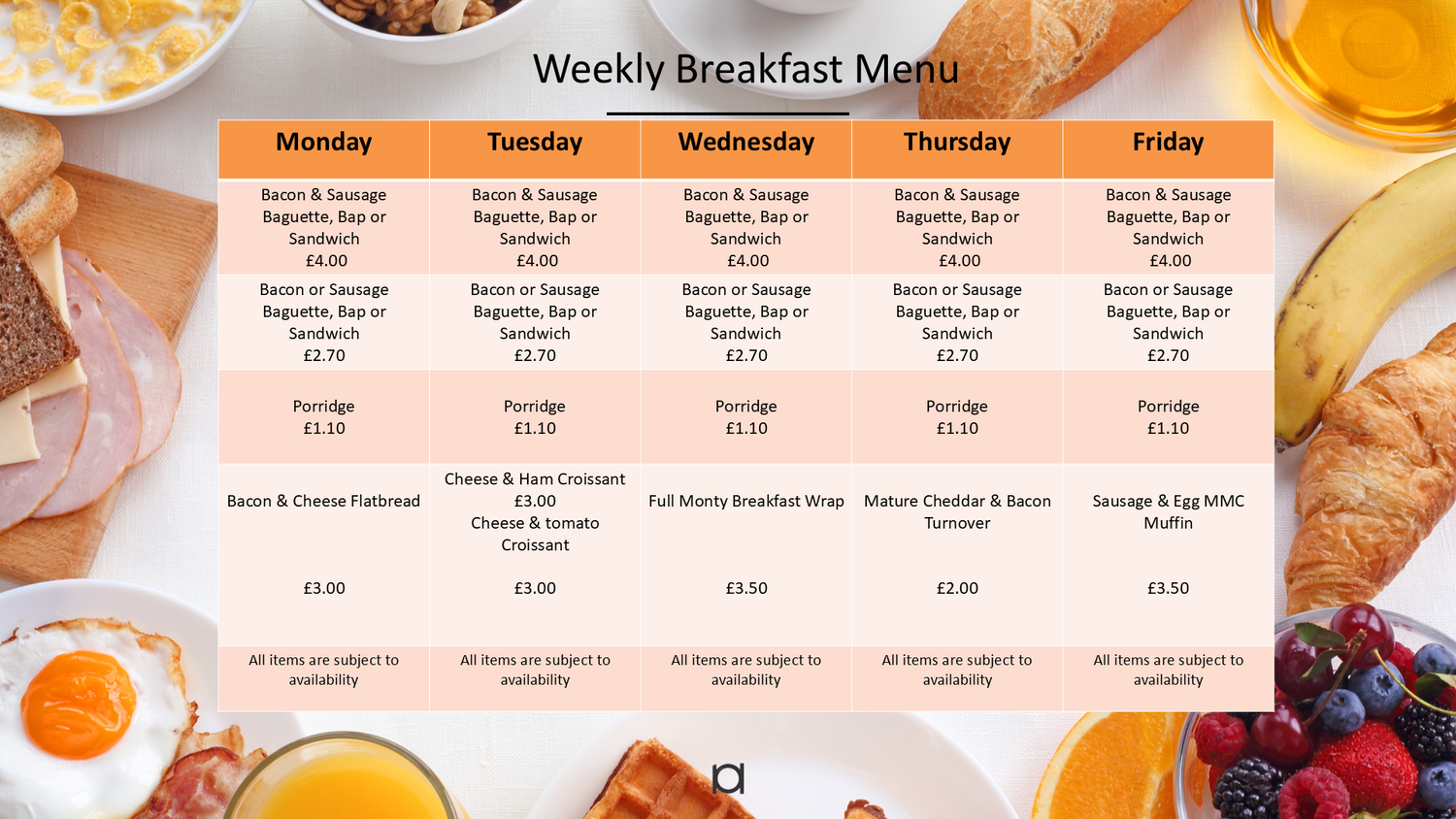 Norwich — Marsh McLennan | Catering