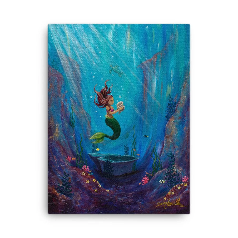 Little Mermaid Canvas