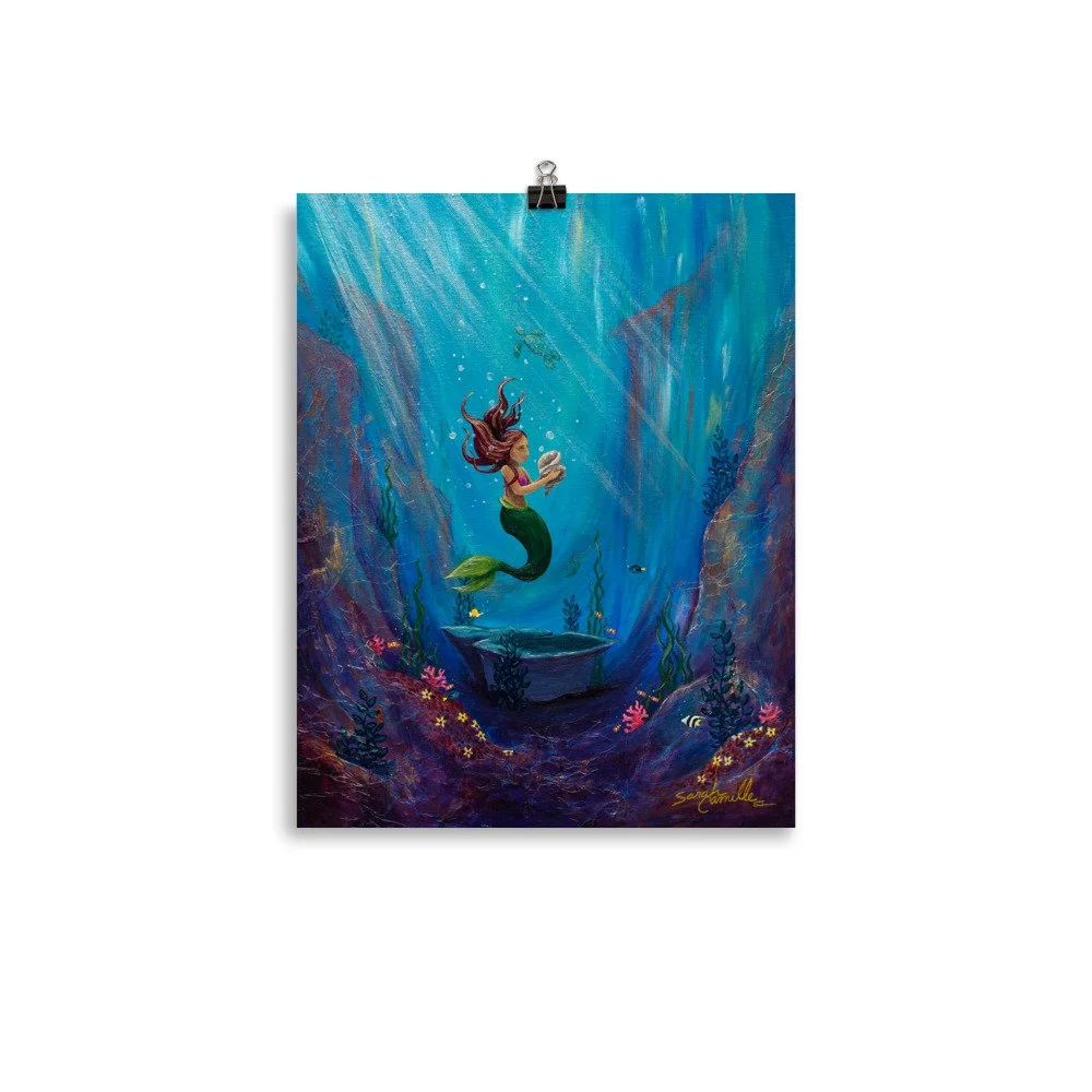 Little Mermaid Canvas