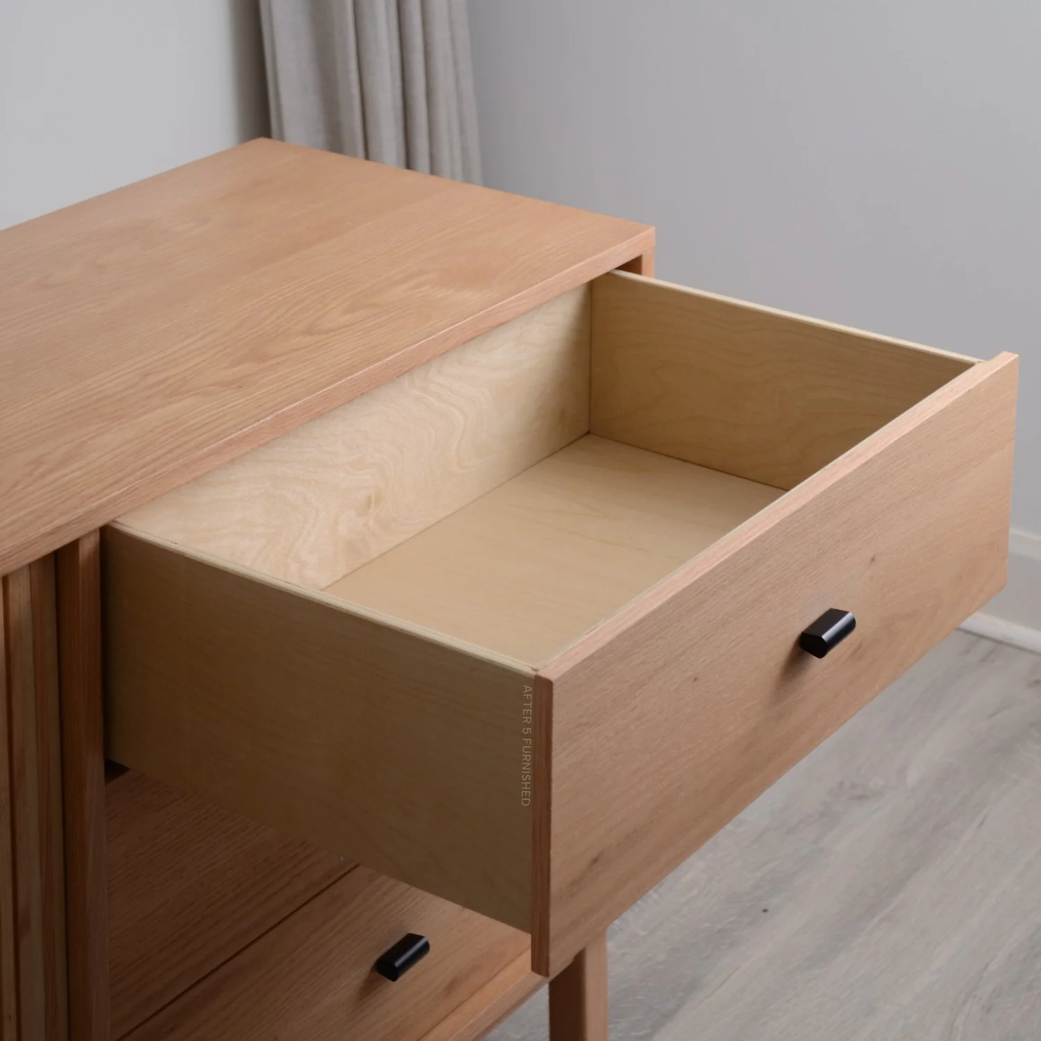 Walnut Waterfall Hope Chest — After 5 Furnished
