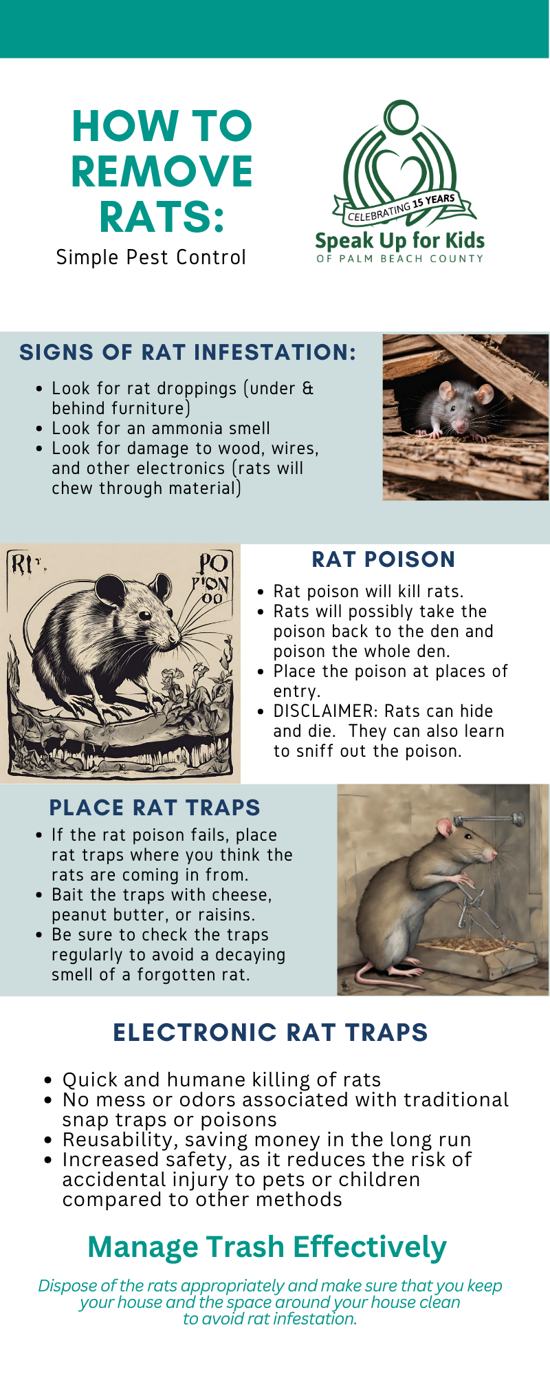 Speak Up for Kids - Dealing with Rats
