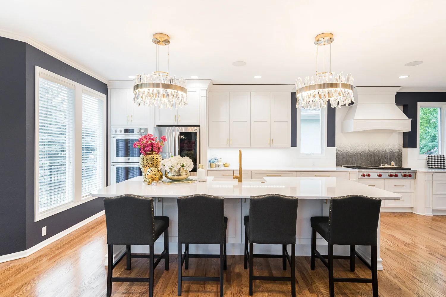 GRAND WITH A TOUCH OF GLAM — Regarding Kitchens