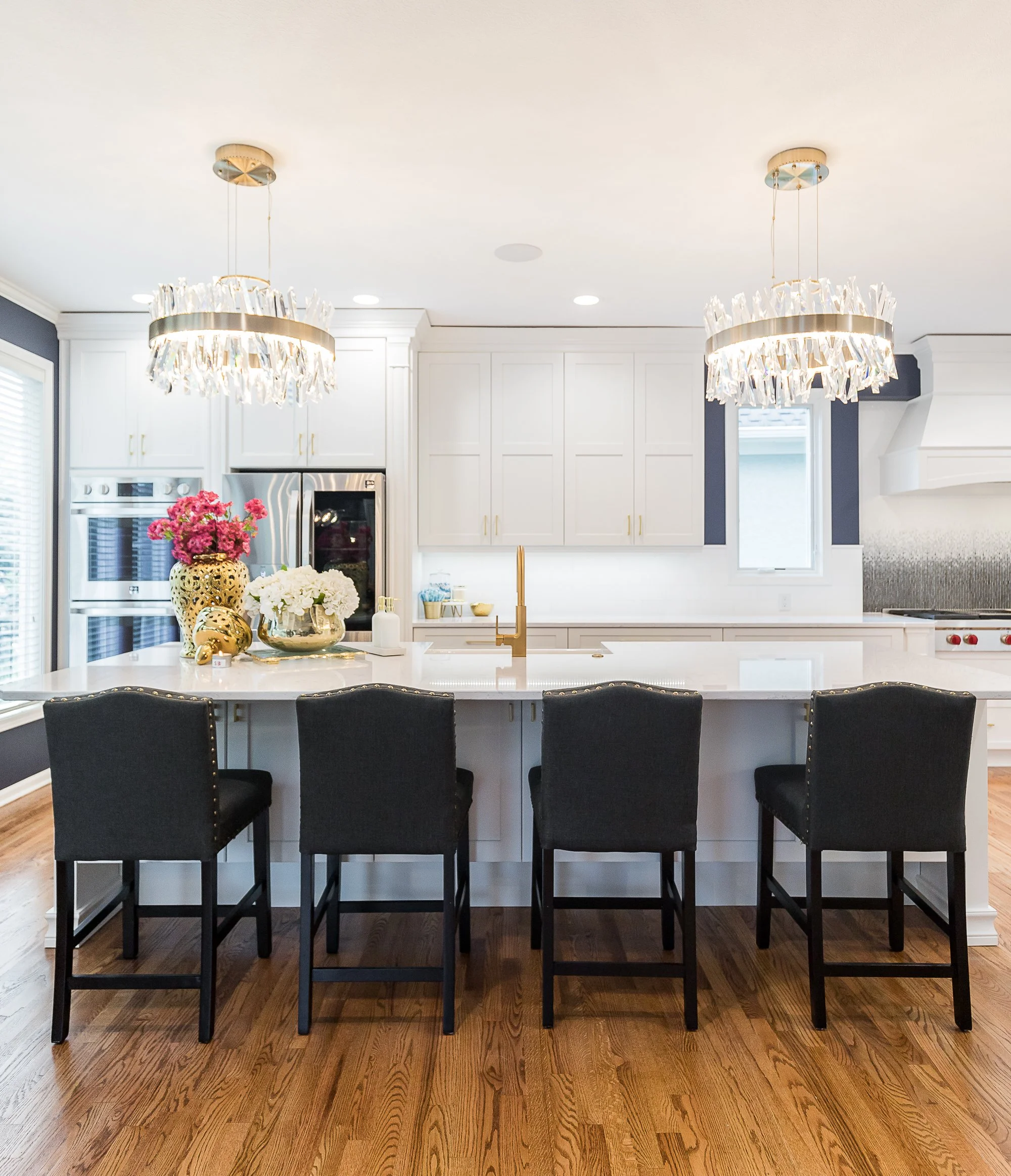 GRAND WITH A TOUCH OF GLAM — Regarding Kitchens