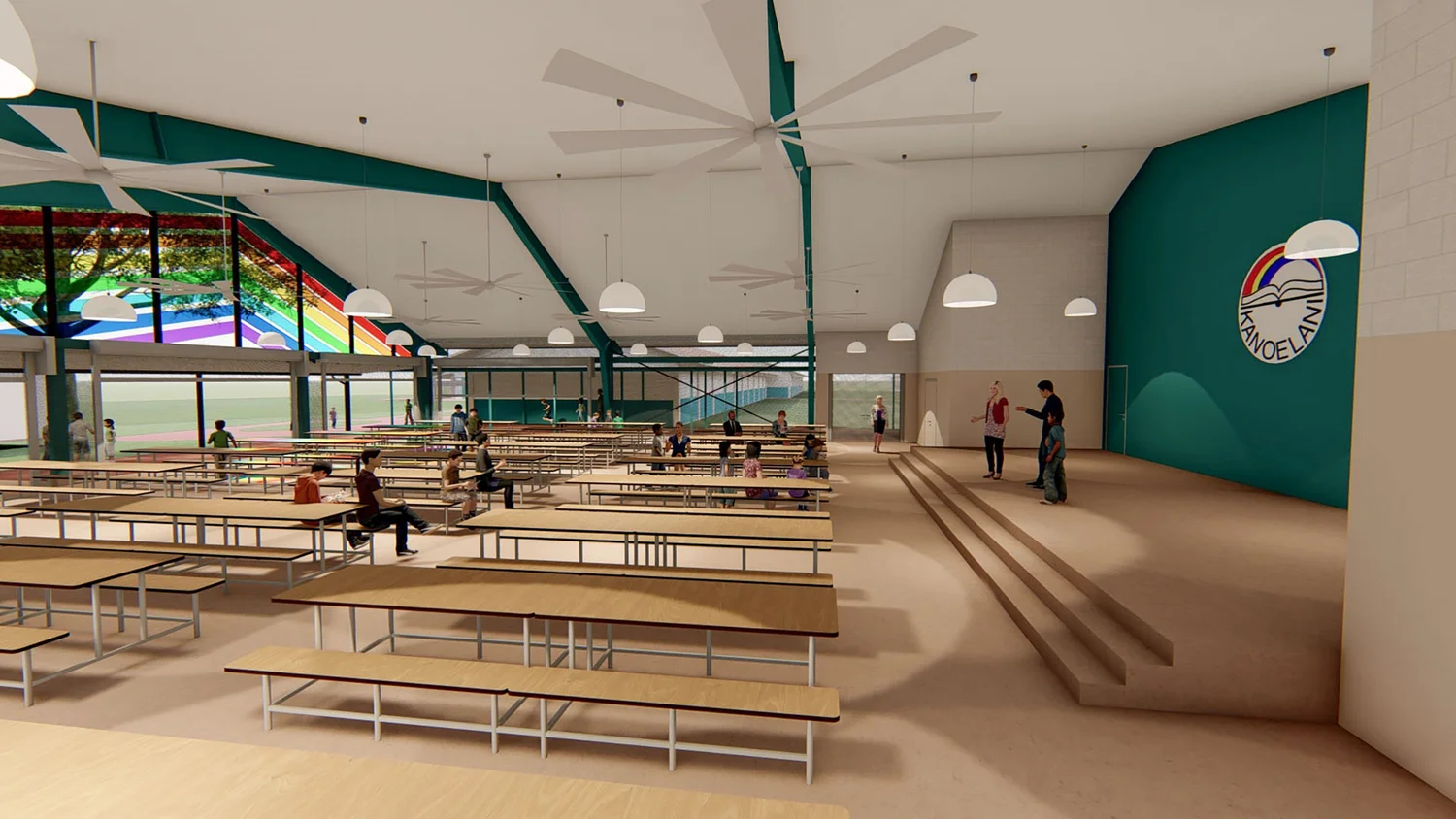 Kanoelani ES | Pavilion & Cafeteria Expansion [Under Construction ...