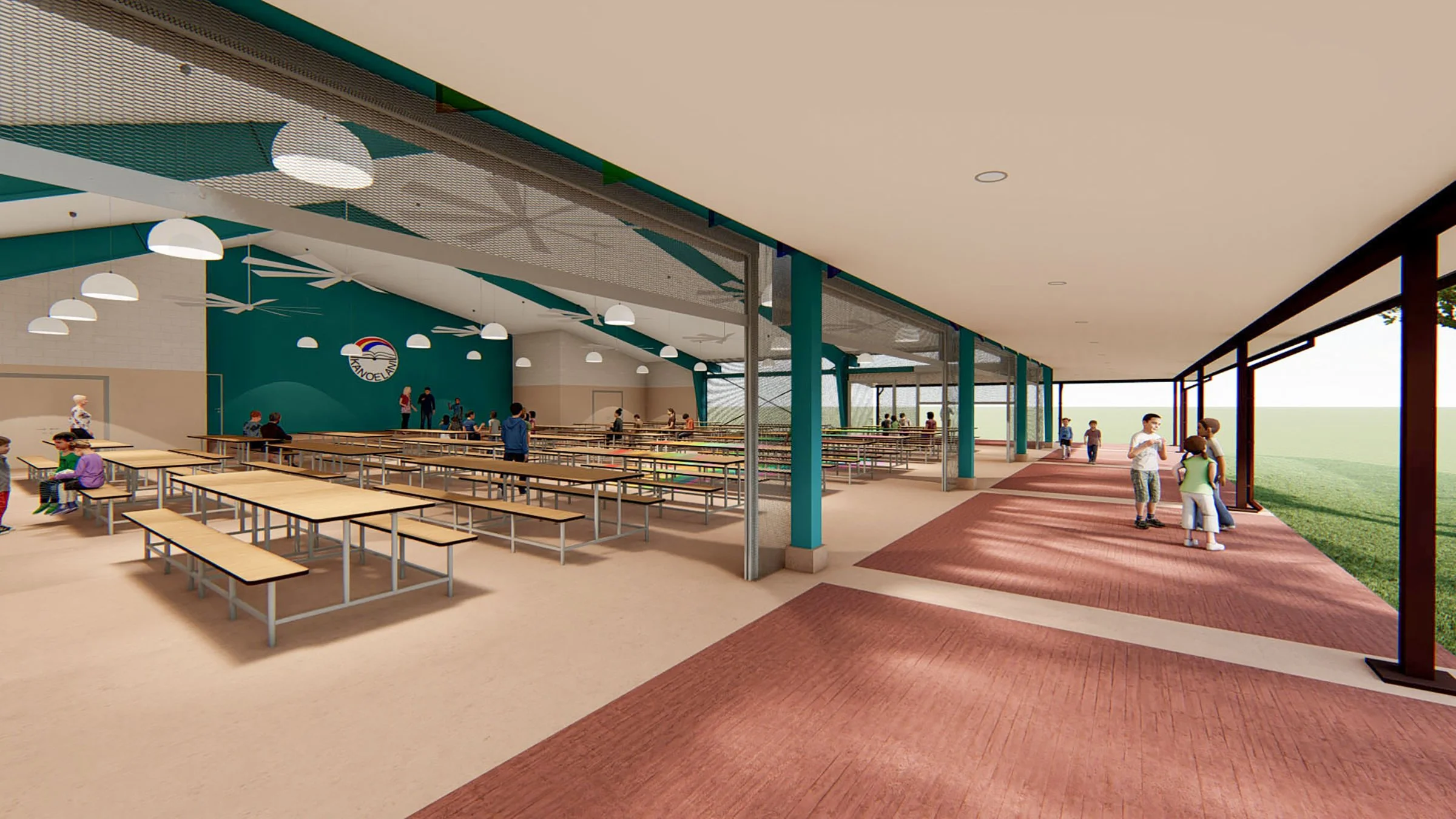 Kanoelani ES | Pavilion & Cafeteria Expansion [Under Construction ...