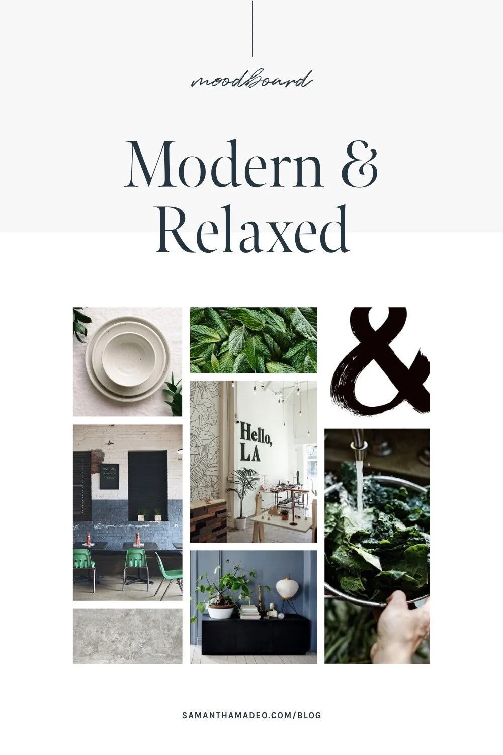 Moodboard: Calm & Grounded — Samantha Madeo Design