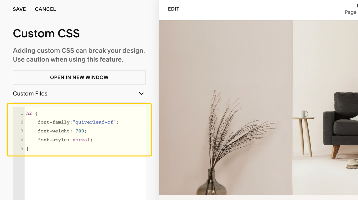 How to use Adobe Fonts on Squarespace 7.1 — Samantha Madeo Design