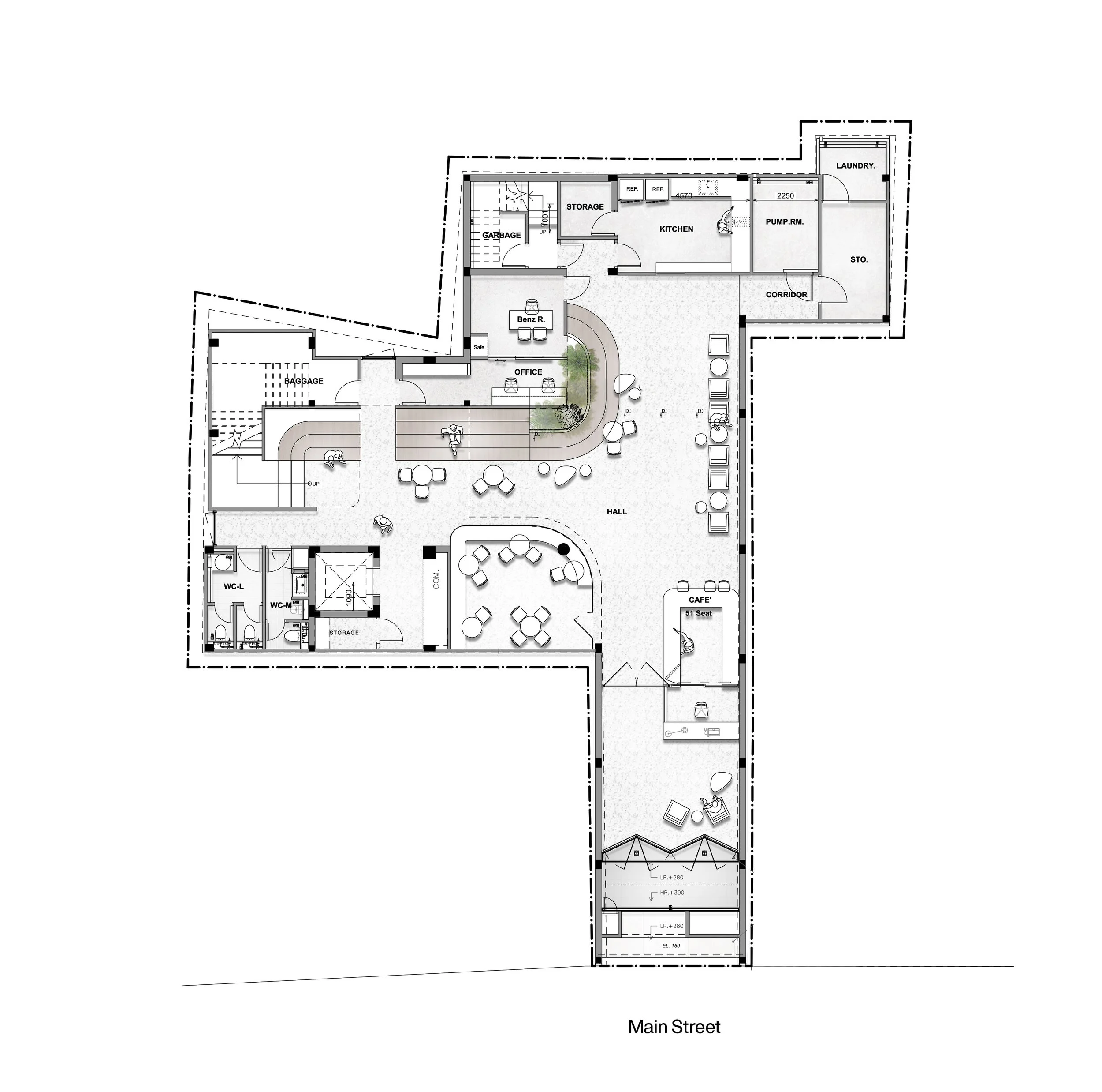 Double B Hostel — VMA Design Studio | Bangkok