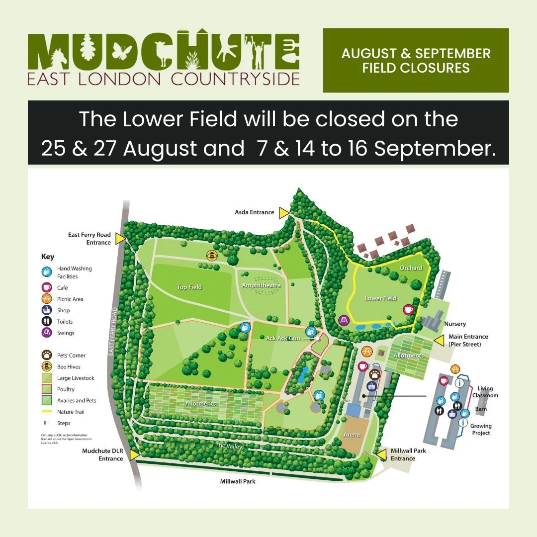 Lower Field Closures | Mudchute Park and Farm