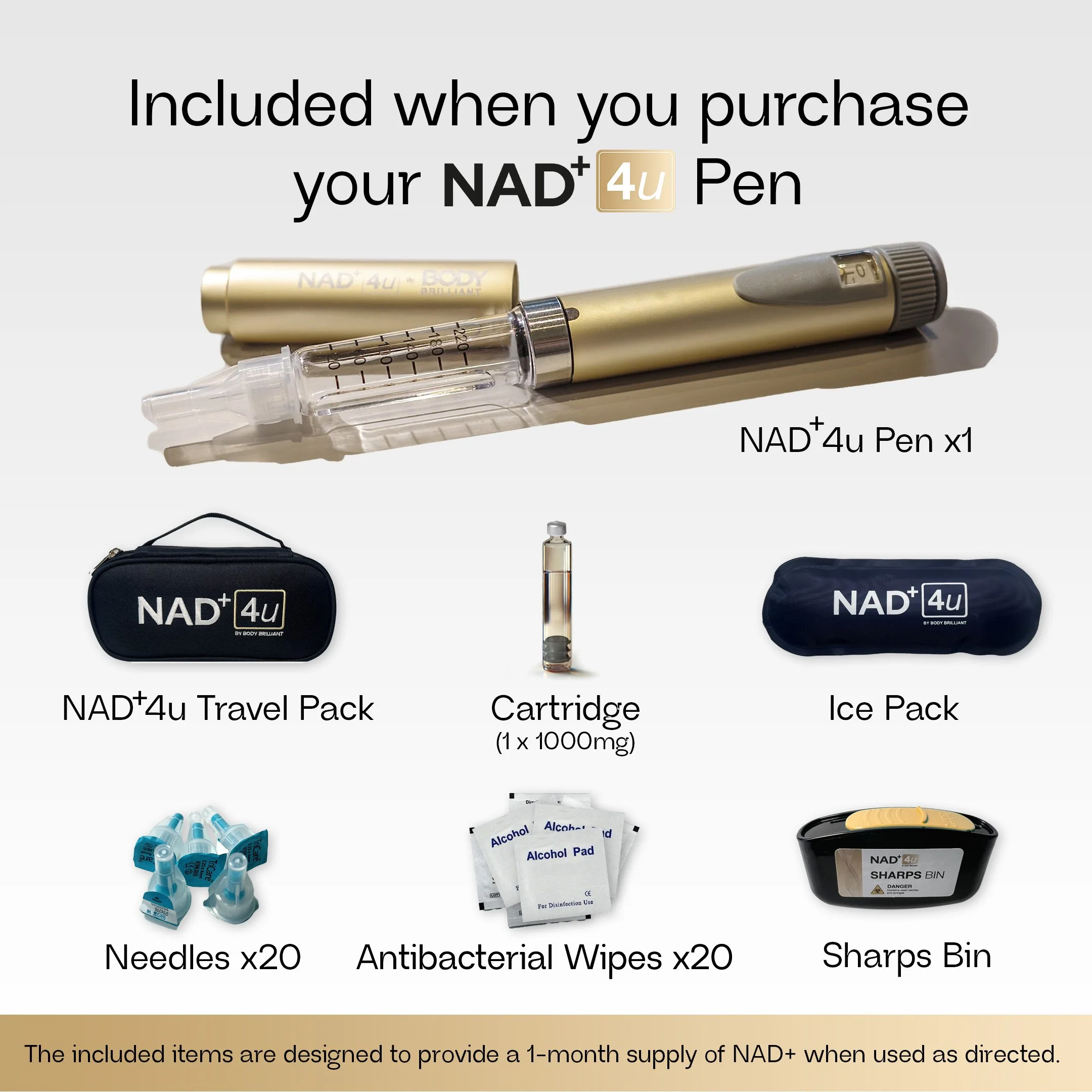 NAD IV Therapy | NAD+ Pen | NAD+ 4u — Body Brilliant