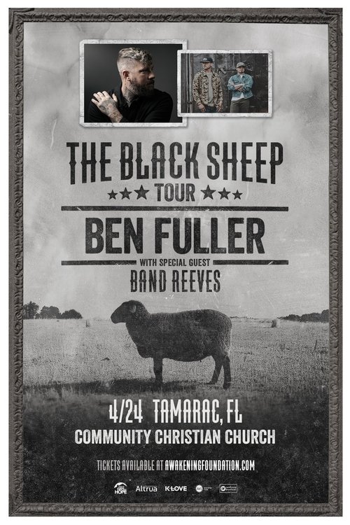 Ben Fuller - The Black Sheep Tour | Join the Hope Movement Today ...