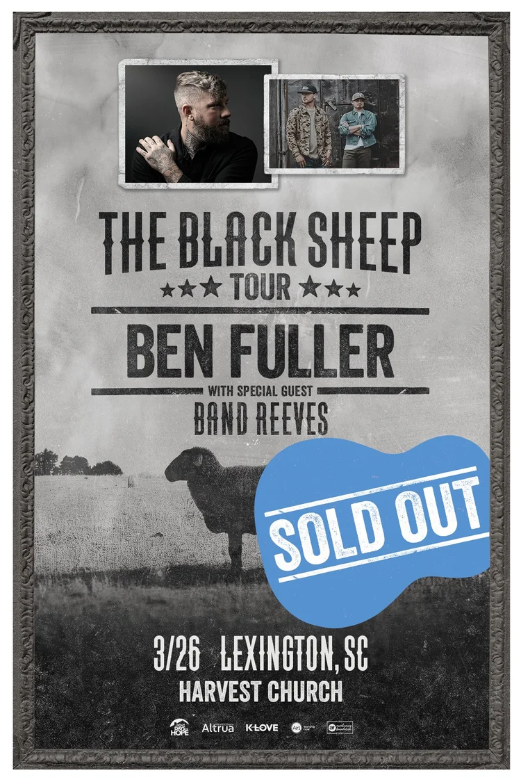 Ben Fuller - The Black Sheep Tour | Join the Hope Movement Today ...