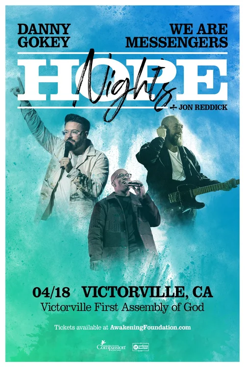 HOPE NIGHTS Tour - Danny Gokey + We Are Messengers | Experience Hope ...