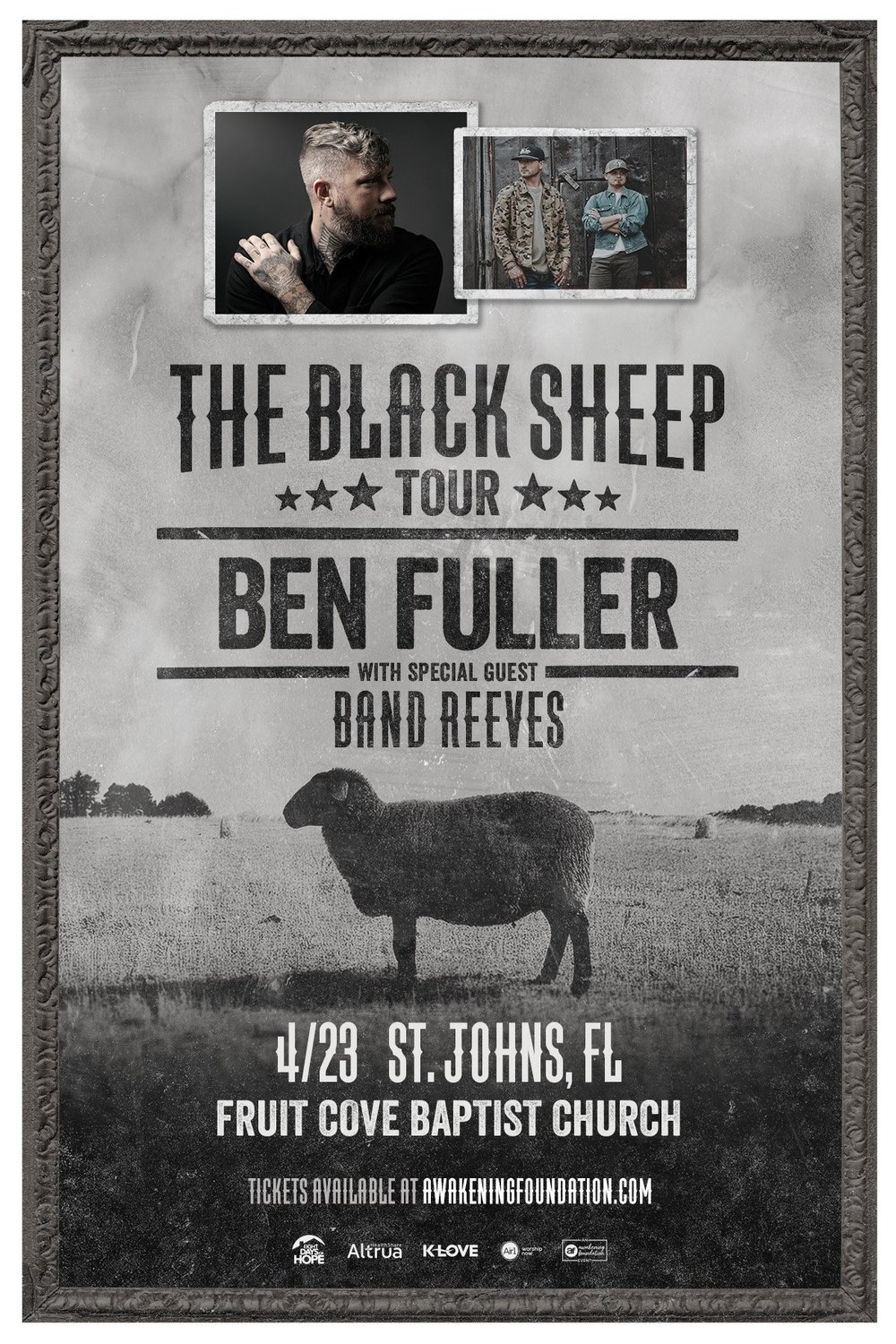 Ben Fuller - The Black Sheep Tour | Join the Hope Movement Today ...