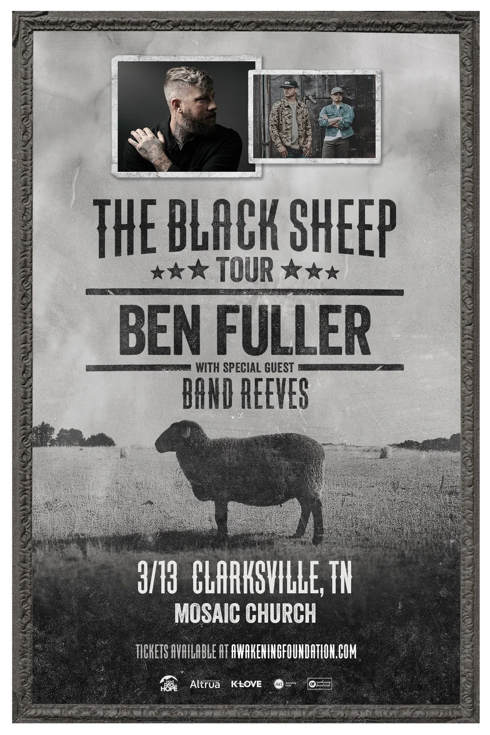 Ben Fuller - The Black Sheep Tour | Join the Hope Movement Today ...