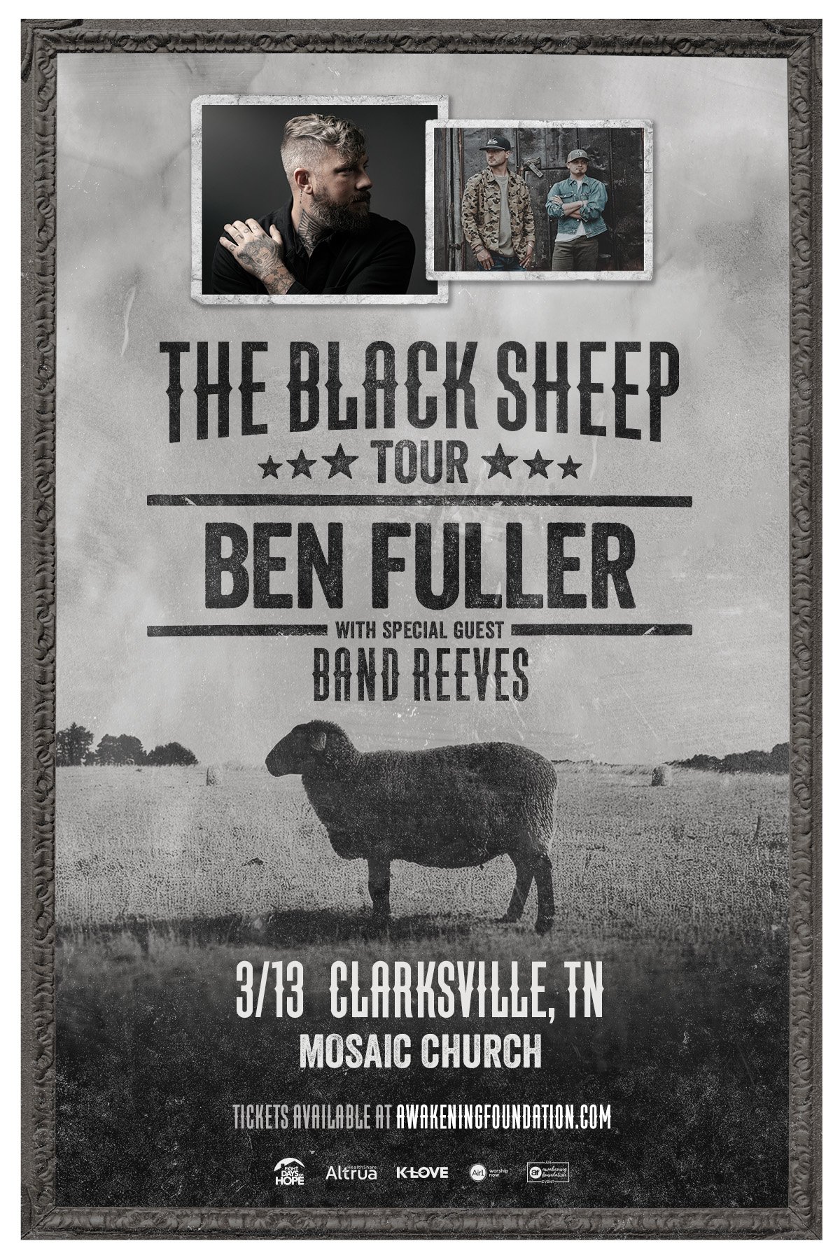 Ben Fuller - The Black Sheep Tour | Join the Hope Movement Today ...