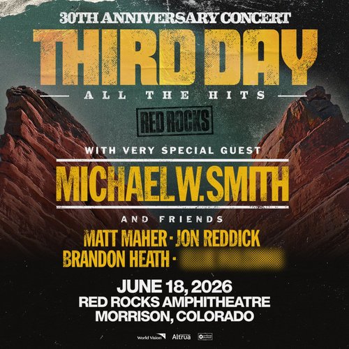 THIRD DAY at Red Rocks | Discover Christian Music Concerts - Buy ...