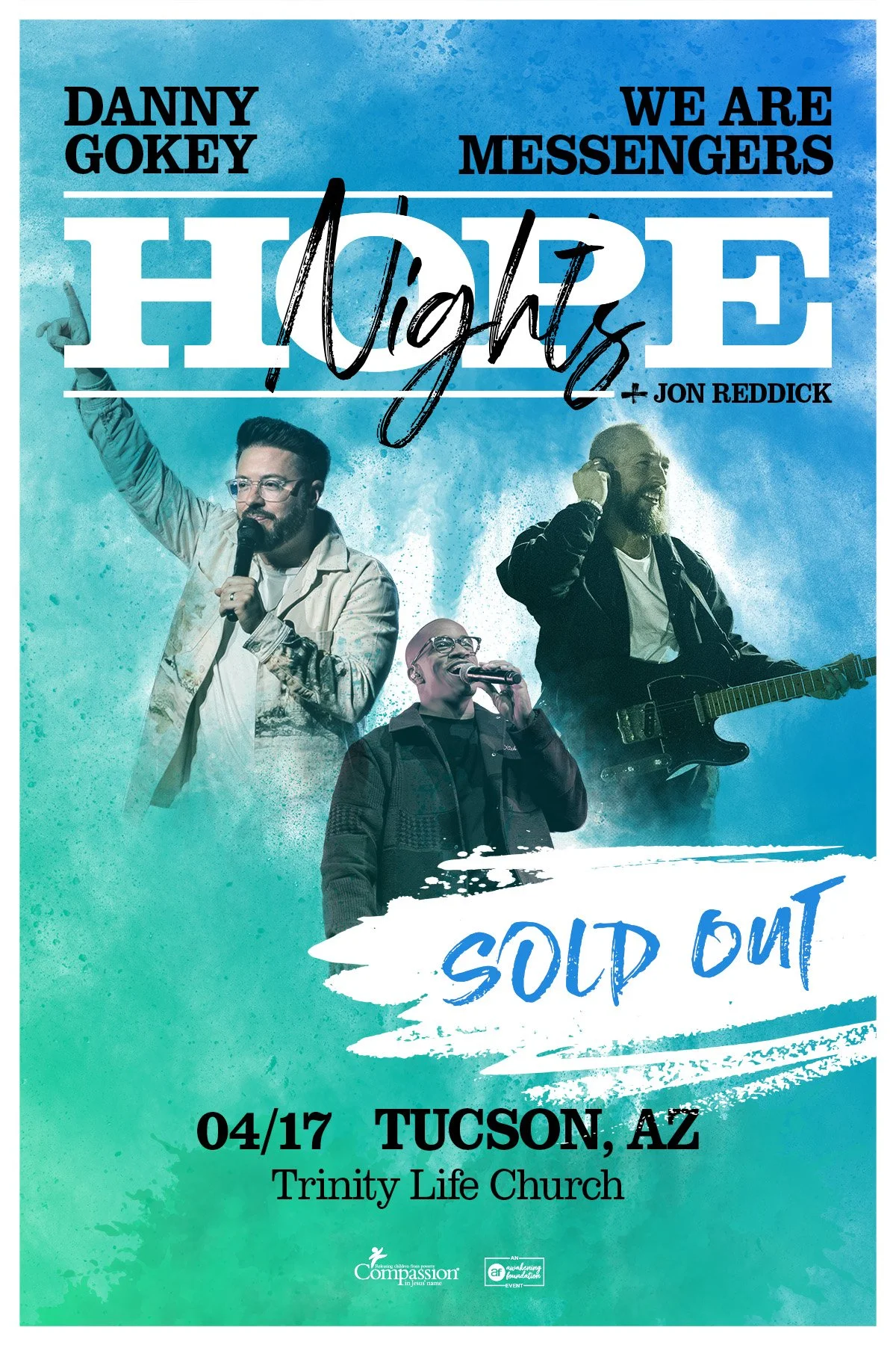 HOPE NIGHTS Tour - Danny Gokey + We Are Messengers | Experience Hope ...