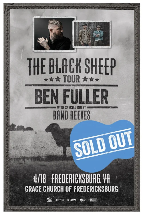 Ben Fuller - The Black Sheep Tour | Join the Hope Movement Today ...