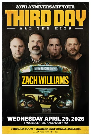 THIRD DAY - 30th Anniversary Tour with Zach Williams | See the Tour Now ...