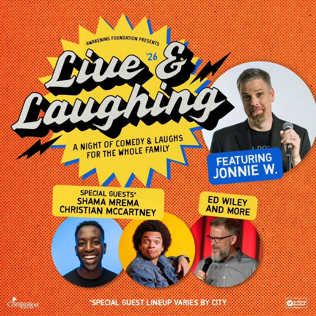 LIVE & LAUGHING — Awakening Events - Discover Upcoming Christian Music ...