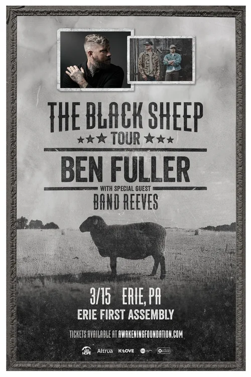 Ben Fuller - The Black Sheep Tour | Join the Hope Movement Today ...