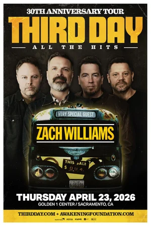 THIRD DAY - 30th Anniversary Tour with Zach Williams | See the Tour Now ...