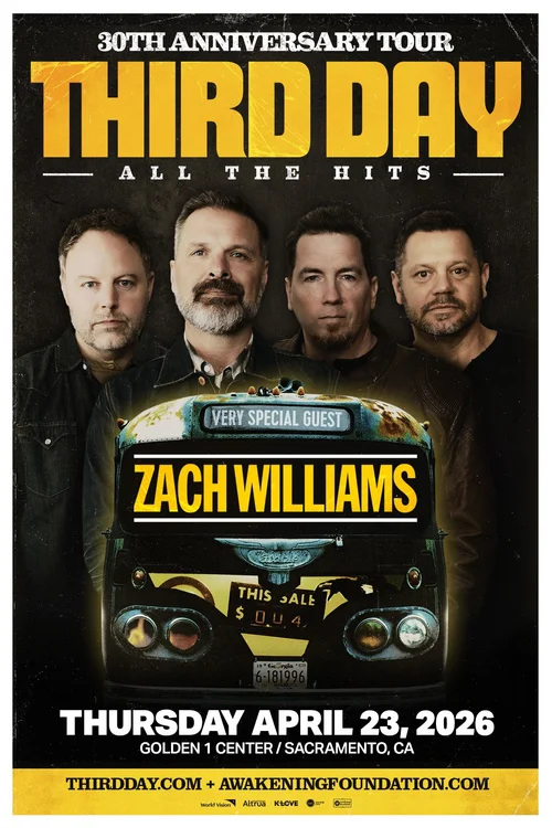 THIRD DAY - 30th Anniversary Tour with Zach Williams | See the Tour Now ...
