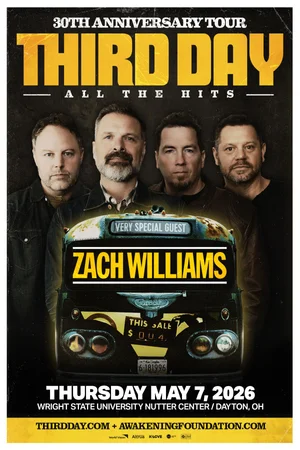 THIRD DAY - 30th Anniversary Tour with Zach Williams | See the Tour Now ...