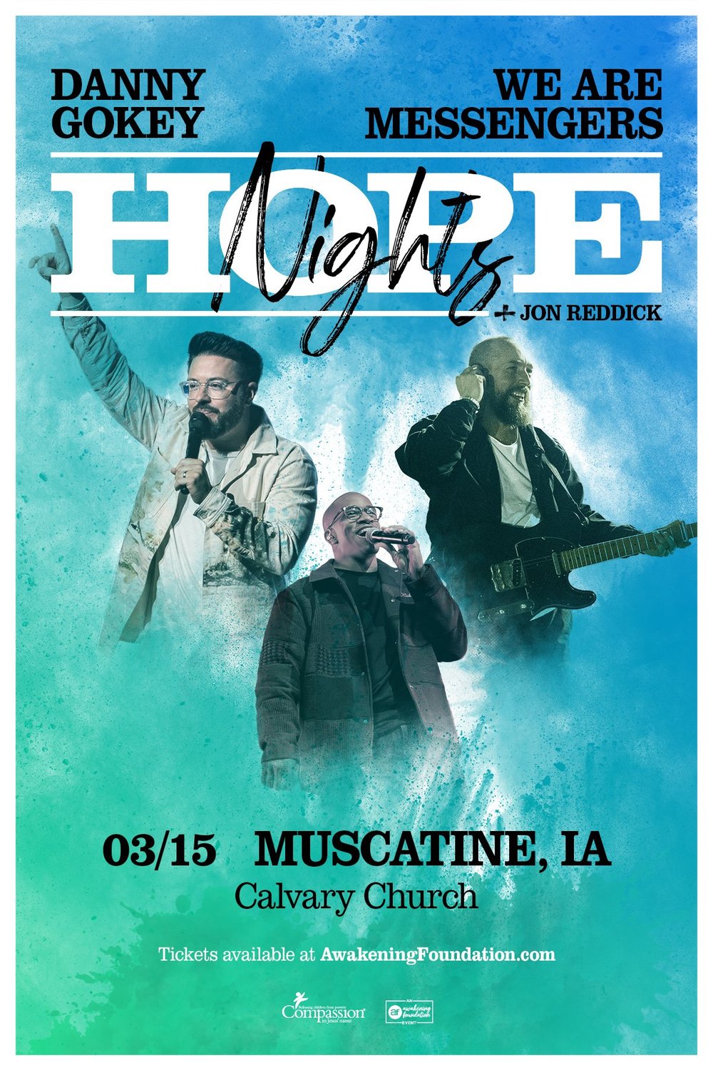 HOPE NIGHTS Tour - Danny Gokey + We Are Messengers | Experience Hope ...