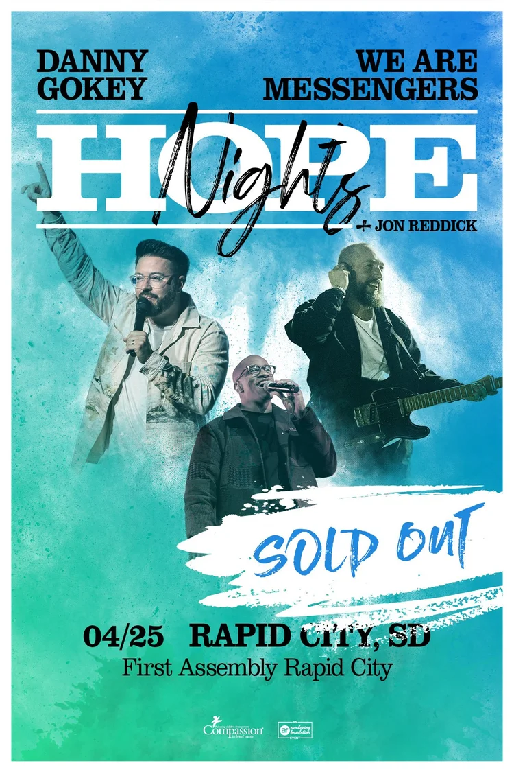 HOPE NIGHTS Tour - Danny Gokey + We Are Messengers | Experience Hope ...