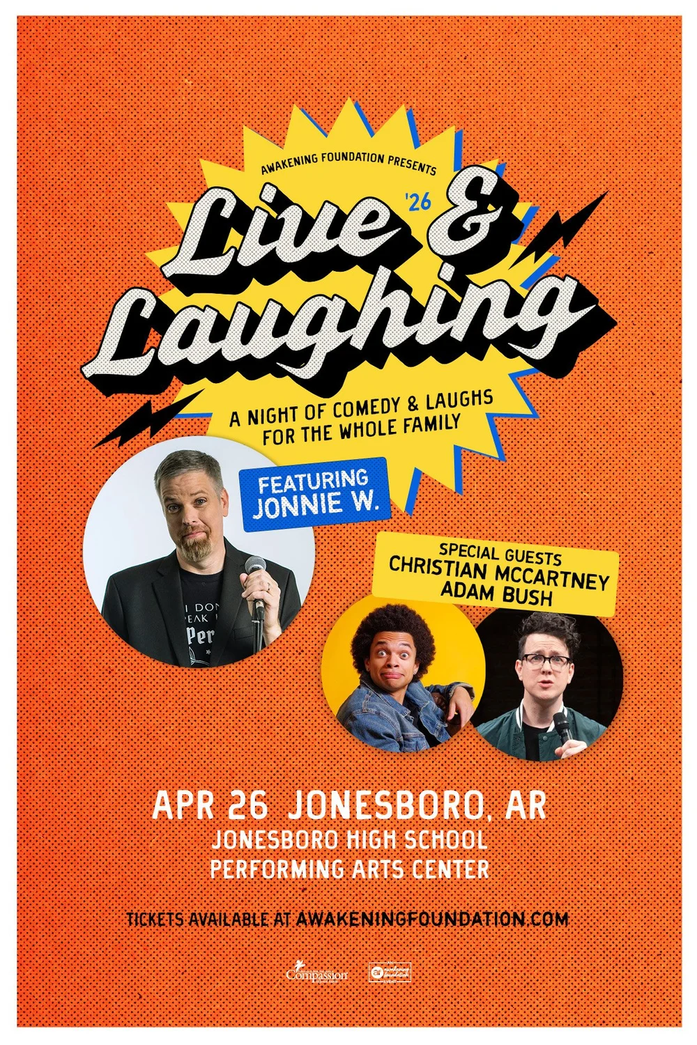 LIVE & LAUGHING | Experience Christian Comedy Live – Join the Fun ...