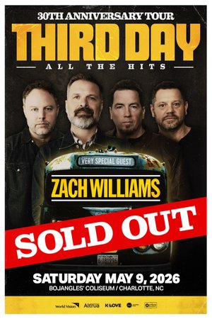 THIRD DAY - 30th Anniversary Tour with Zach Williams | See the Tour Now ...