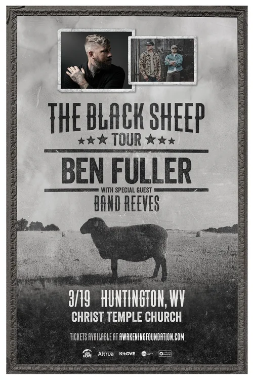 Ben Fuller - The Black Sheep Tour | Join the Hope Movement Today ...