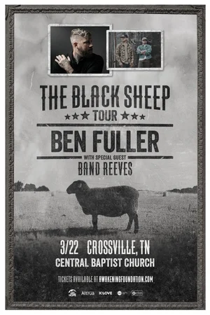 Ben Fuller - The Black Sheep Tour | Join the Hope Movement Today ...