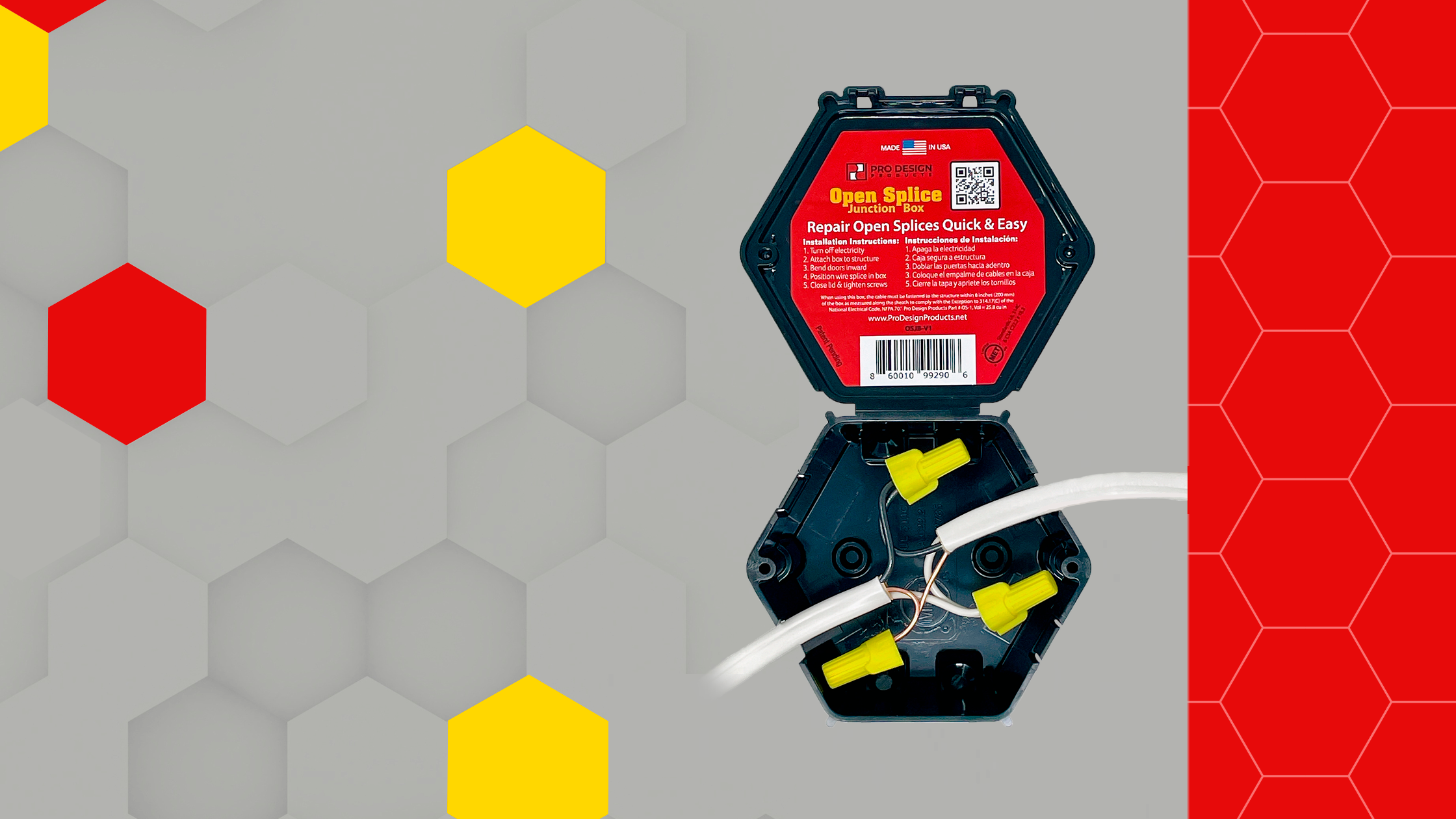 Open Splice Junction Box - HOME - UL Listed - Repair Open Splices ...