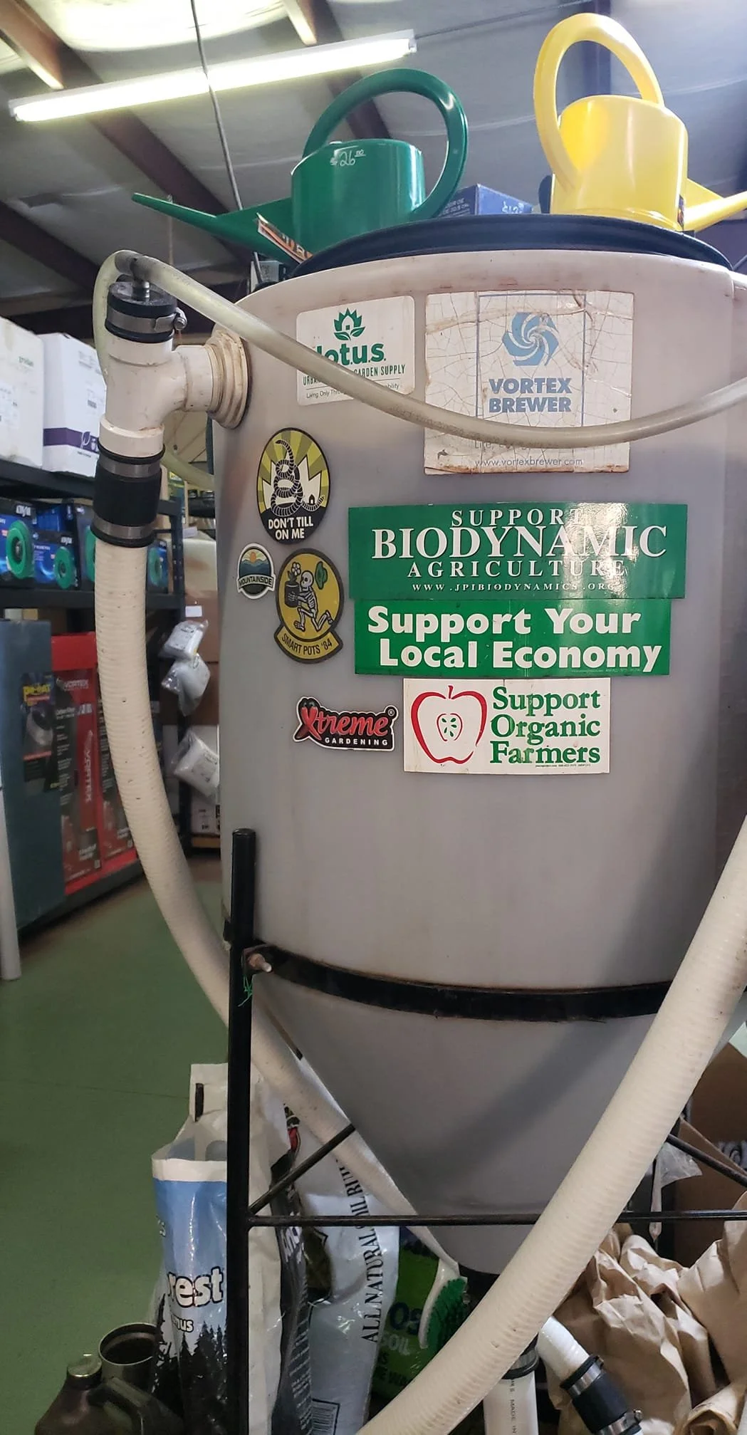 Vortex Compost Tea Brewer