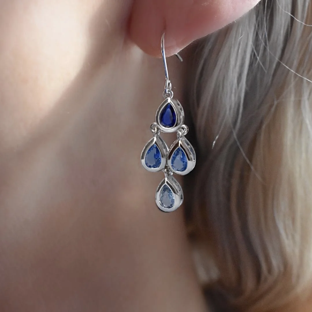 Triple Stud Earrings — Shimmer by Cindy®