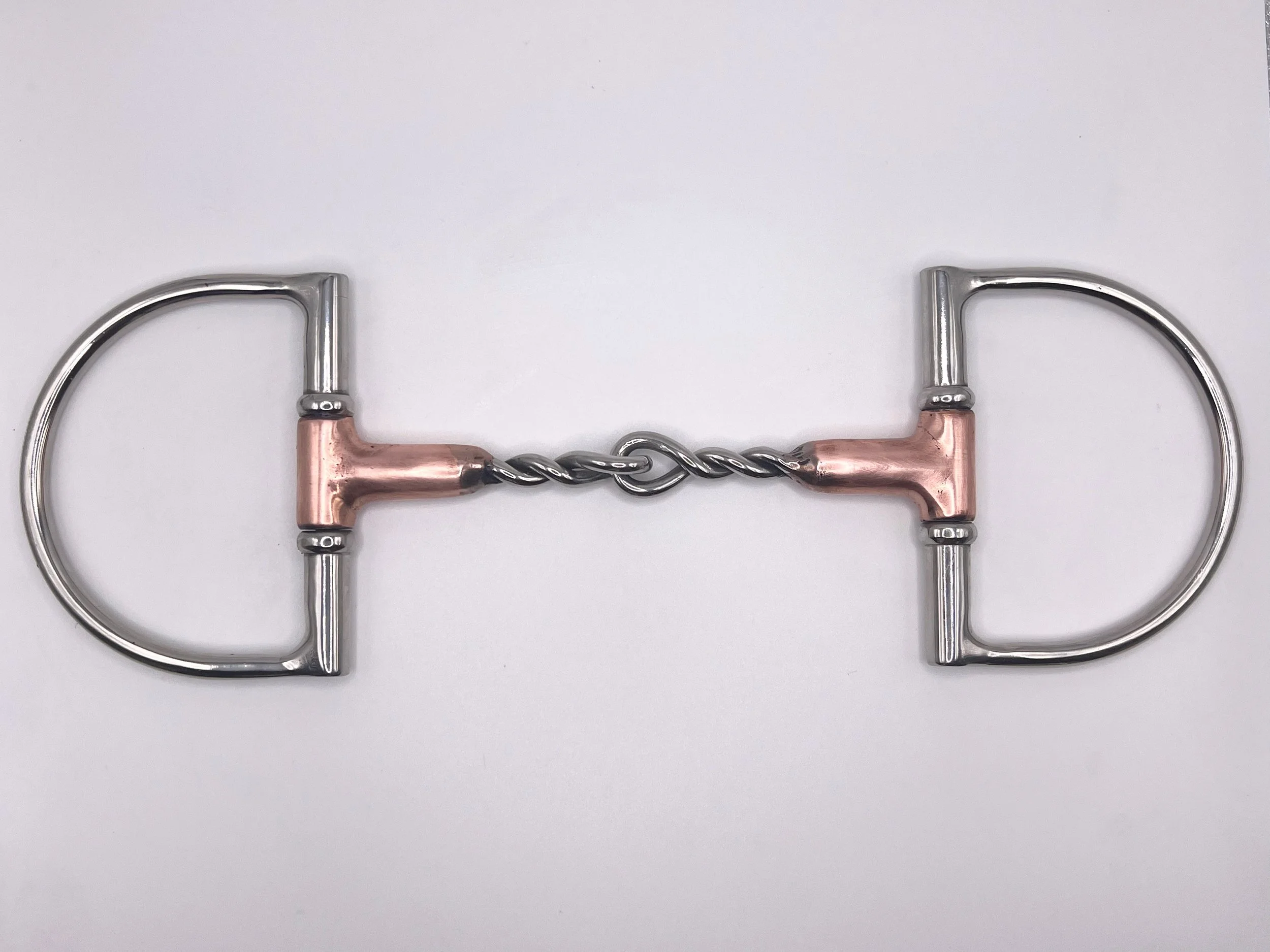 Half & Half Copper and Twisted Wire 1.0 - D-Ring — KCH Custom