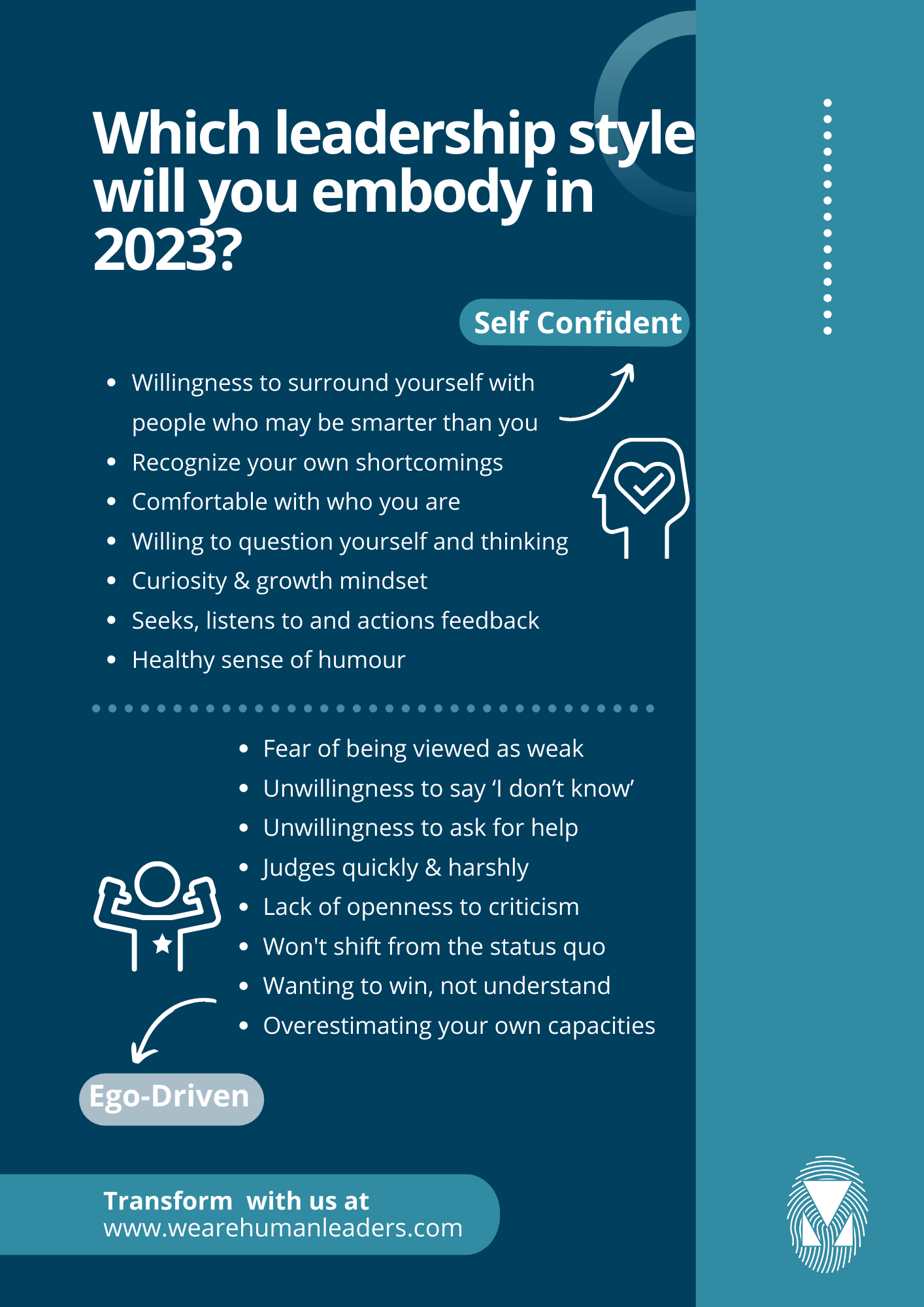 Is your leadership conscious or ego driven? — Human Leaders