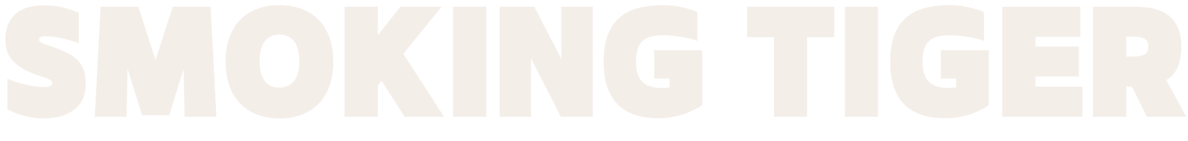 About — Smoking Tiger