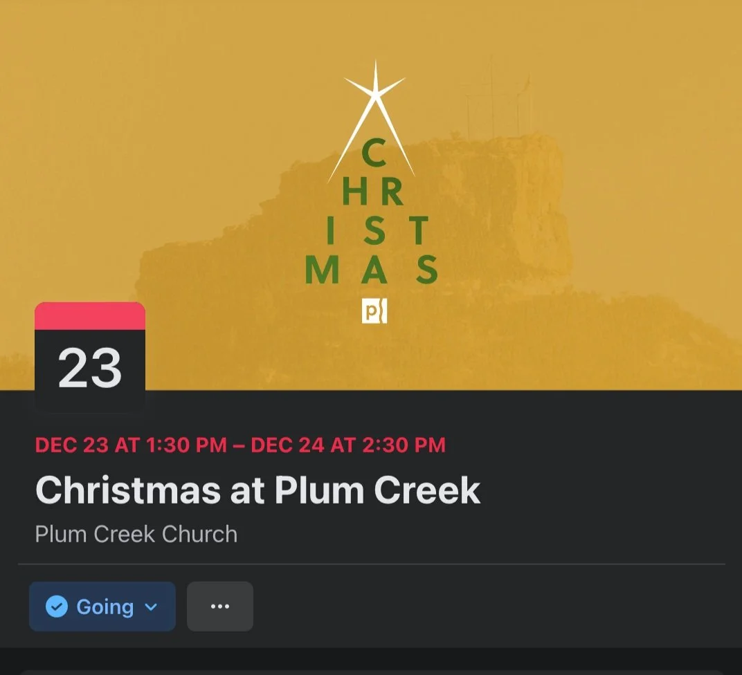 Christmas at Plum Creek! /// Plum Creek Church