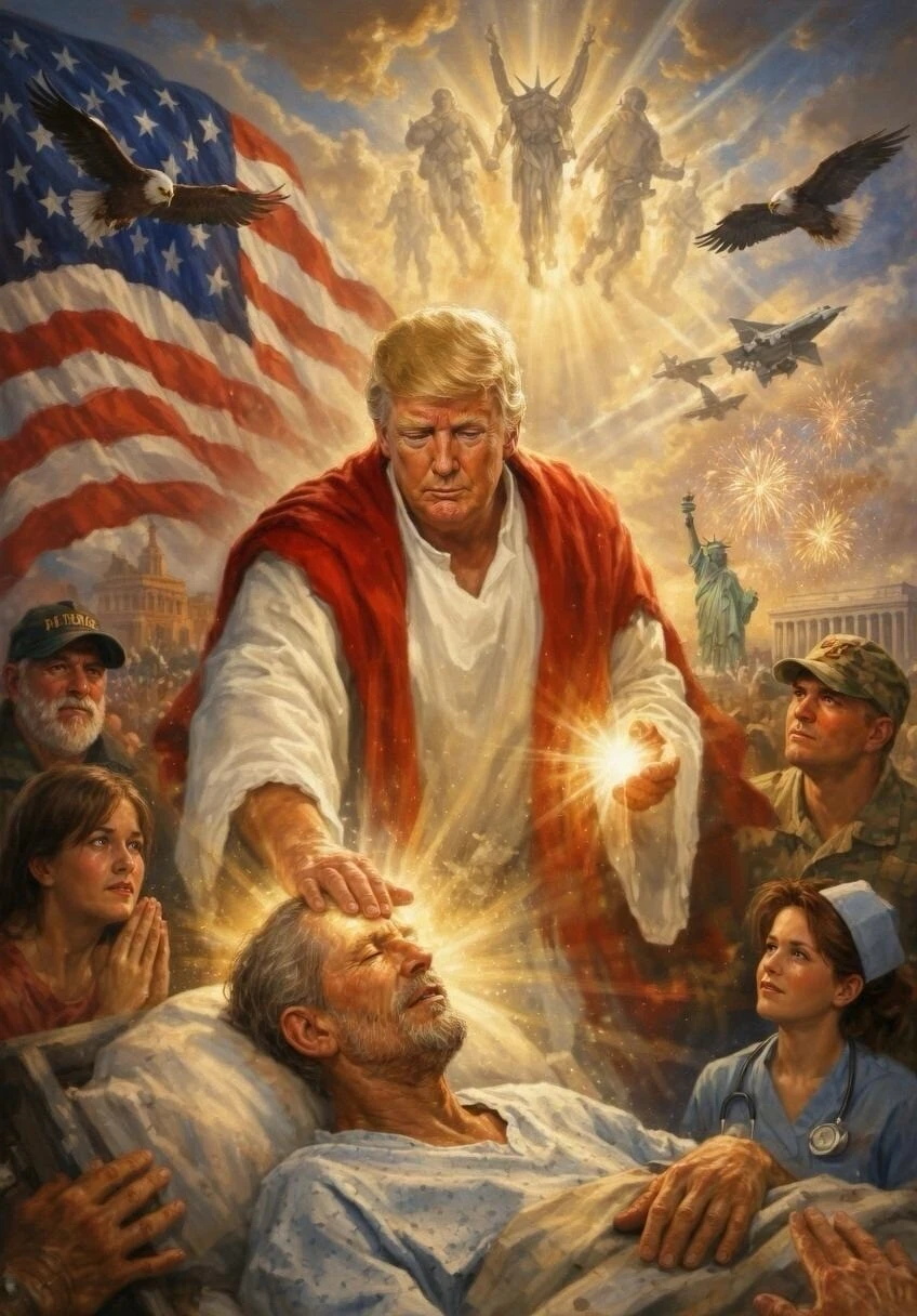 Trump Believes He Is Jesus — Stop Christian Nationalism