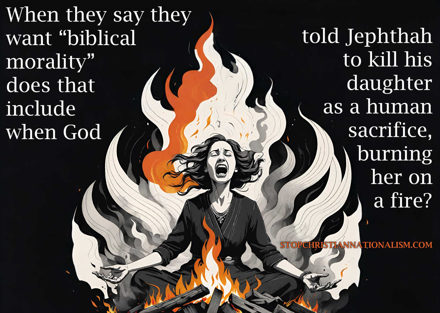 The Biblical Morality of Jephthah’s Daughter — Stop Christian Nationalism