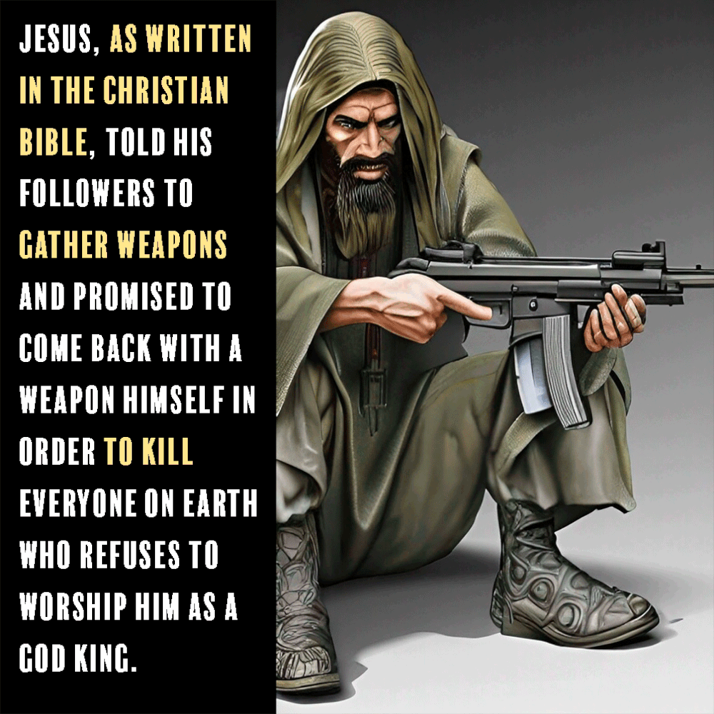 The Very Scary Jesus — Stop Christian Nationalism